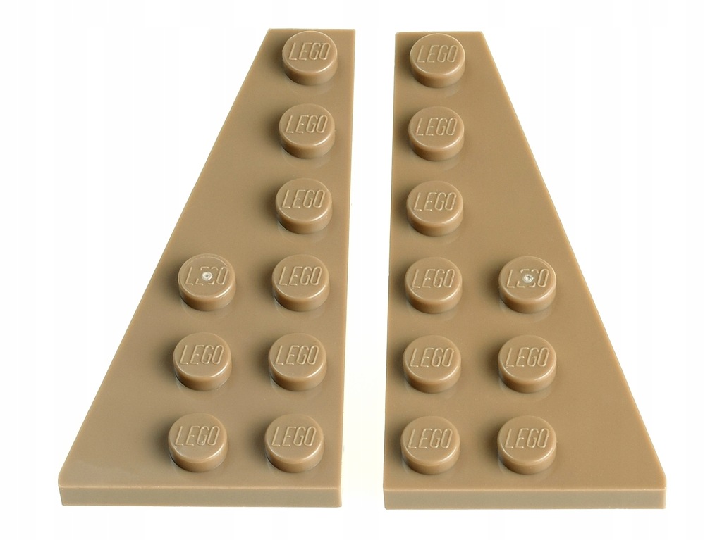 LEGO Płytka 3x6 para skrzydeł 54384+54383 dark tan - 12225566057 ...