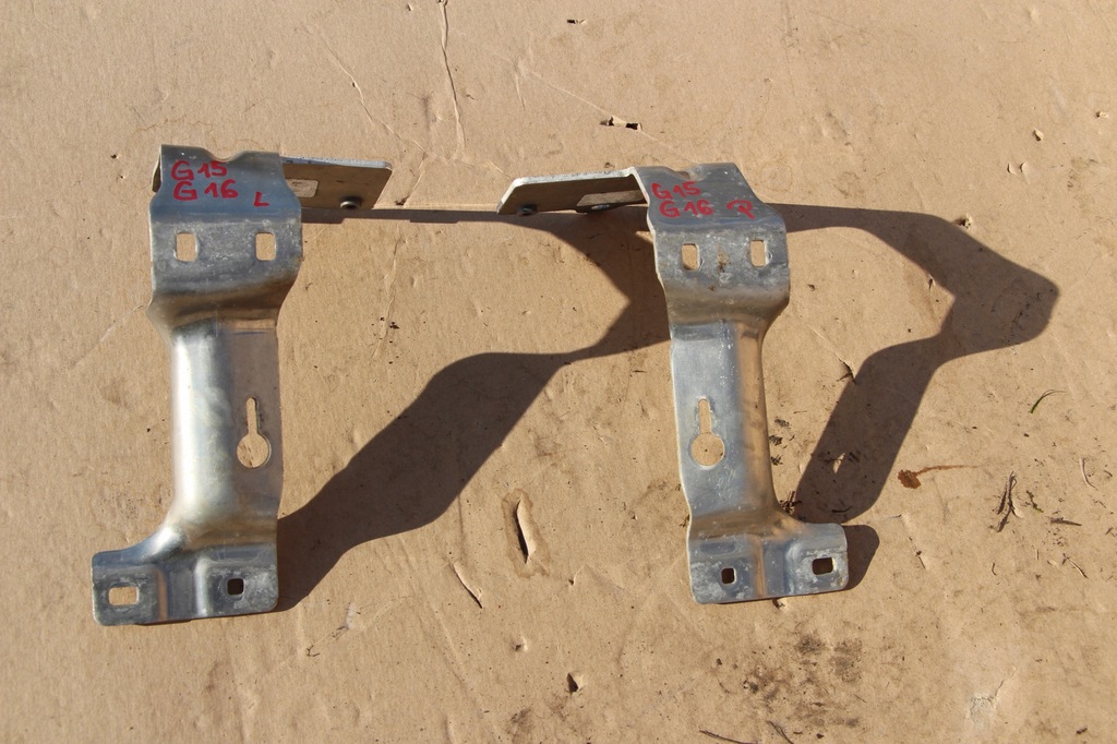 BMW 8 G15 G16 WSPORNIK pasa przód BELKI połączenie pionowe mocowanie ...