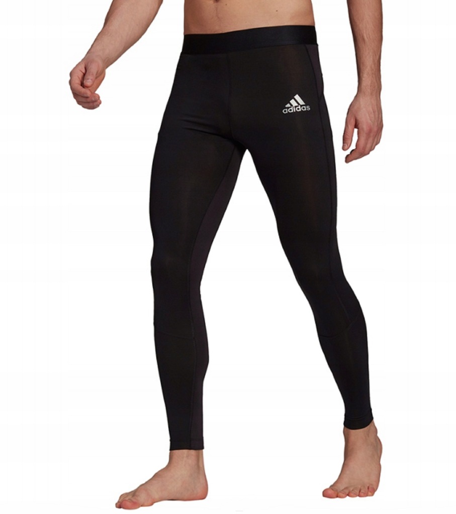 Legginsy męskie adidas Techfit Long Tigh czarne r. XL - 11336238707 ...