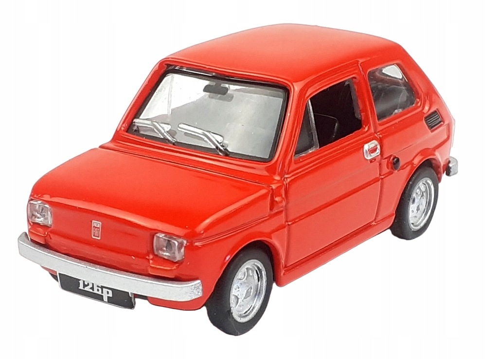 MODEL METALOWY FIAT 126P MALUCH KOLEKCJA PRL 1:43 - 14822733387 ...