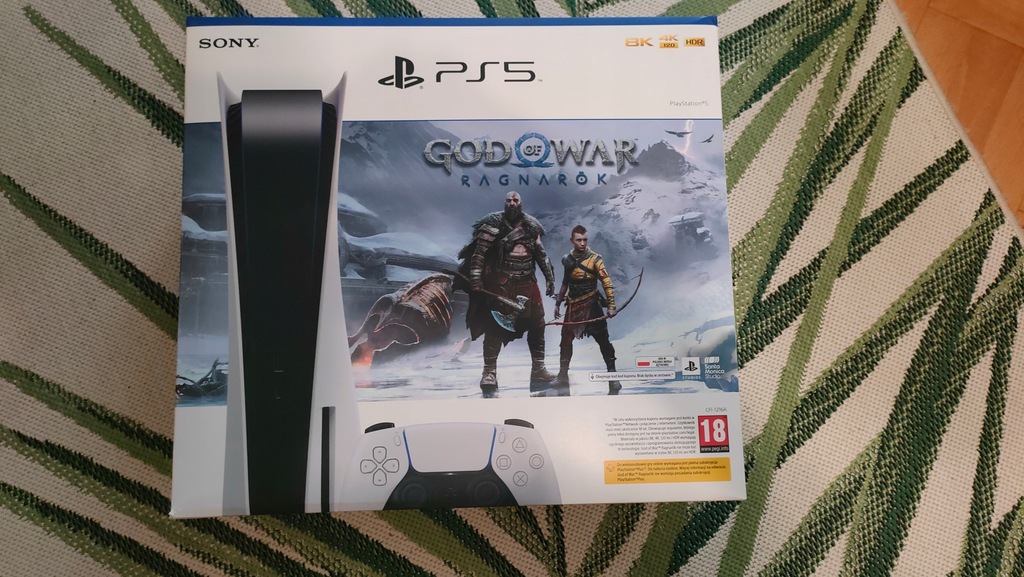 Konsola SONY PS5 825GB+2 gry - NOWY MODEL CFI-1216 - 12935636934 ...