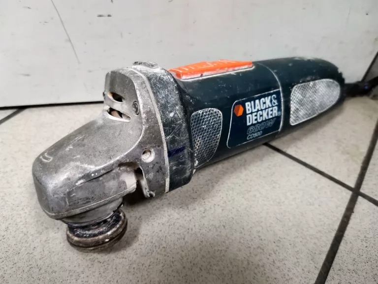 SZLIFIERKA KĄTOWA BLACK&DECKER CD500 - 13538465377 - oficjalne archiwum Allegro