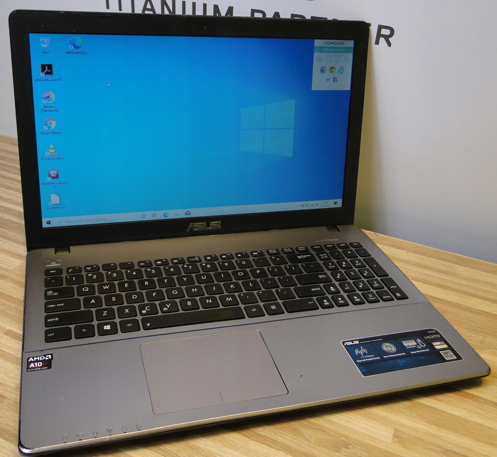 Laptop Asus R510D kamera SSD256 Quad Core A10 8Gb - 12144372806 ...