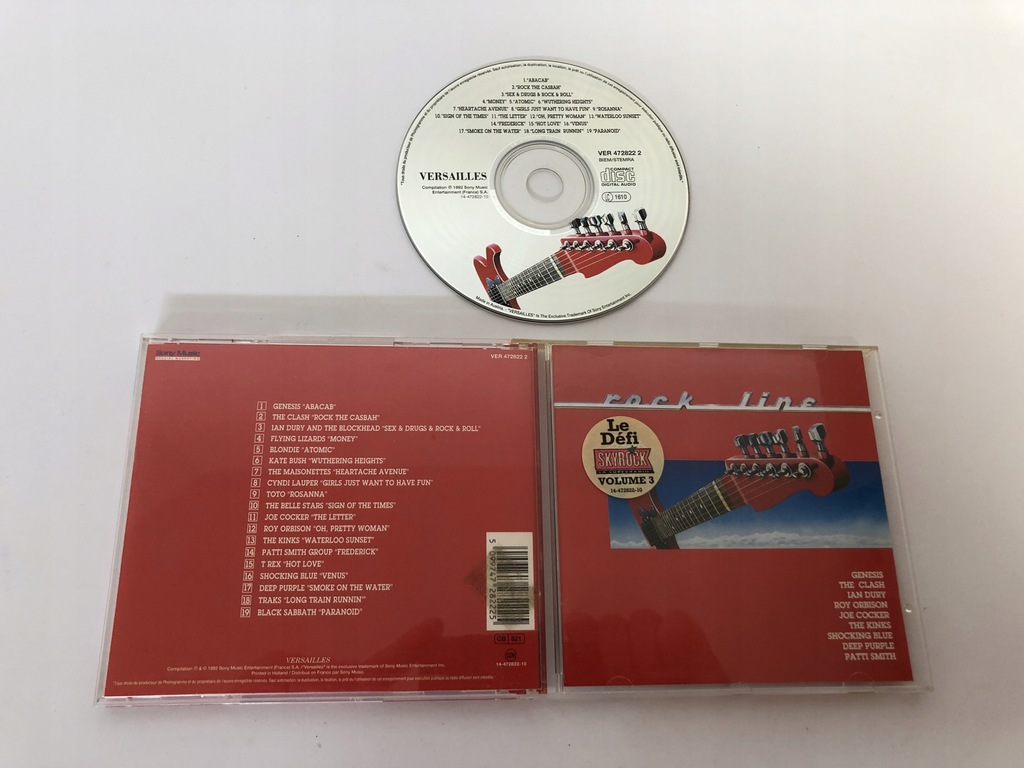 Rock Line Volume 3 !!!CD 1444 The Clash Genesis - 12119023366 ...