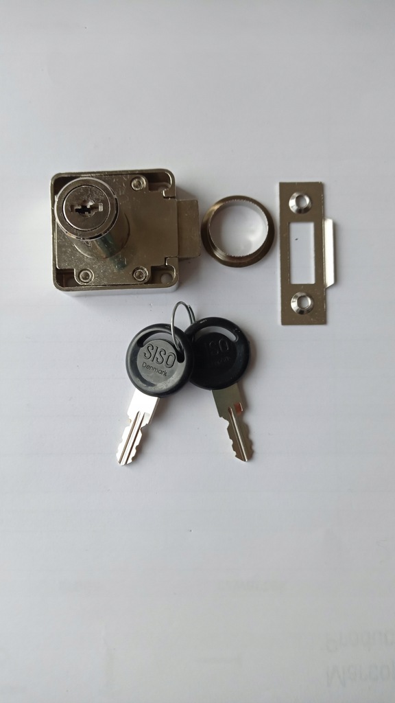 zamek meblowy zatrzaskowy do drzwiczek ocynk - 13575523530 - oficjalne archiwum Allegro