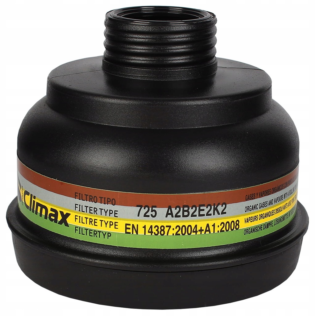 Maska przeciwgazowa Fernez + pochłaniacz A2B2E2K2 - 11989156188 - oficjalne archiwum Allegro