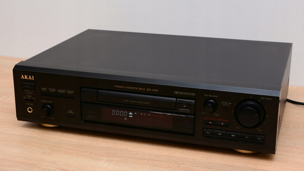 Magnetofon kasetowy AKAI DX-1200 - 12451502927 - oficjalne archiwum Allegro