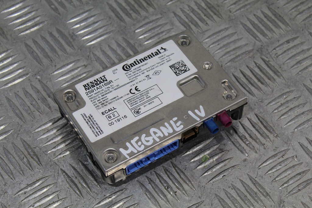 MODUŁ MEGANE IV 4 LIFT 2591A5169R - 11546299707 - oficjalne archiwum ...