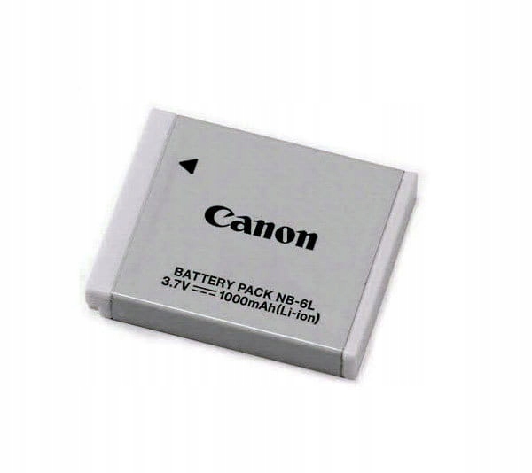 BATERIA AKUMULATOR CANON BATTERY PACK NB-6L 3.7V - 12580680384 - oficjalne archiwum Allegro