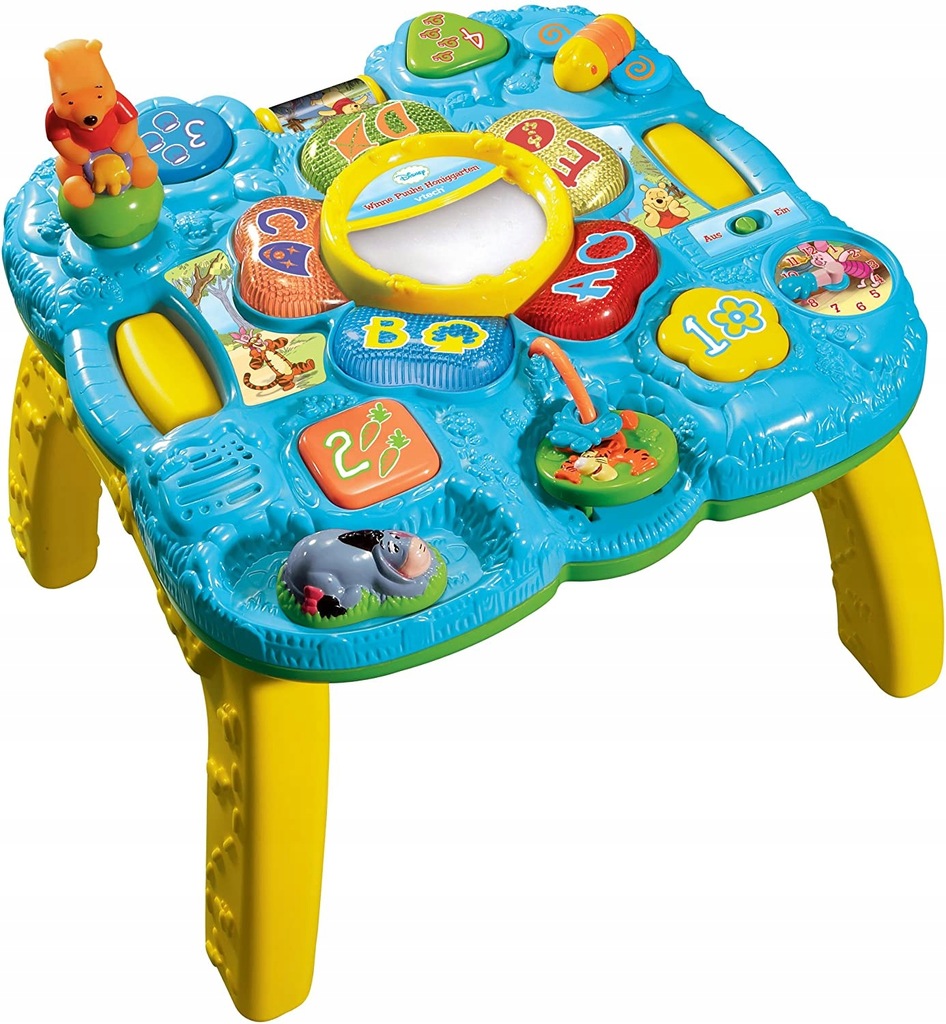 Stoliczek edukacyjny vTech 123 Kubuś Puchatek - 14284897786 - oficjalne ...