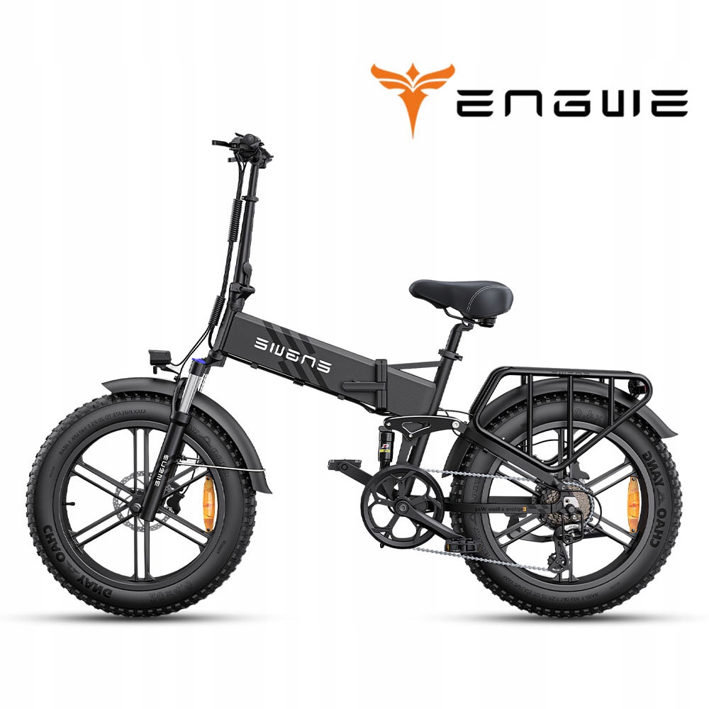 Rower Elektryczny ENGWE ENGINE PRO 2.0 52V16Ah 1200W 110KM Opony ...