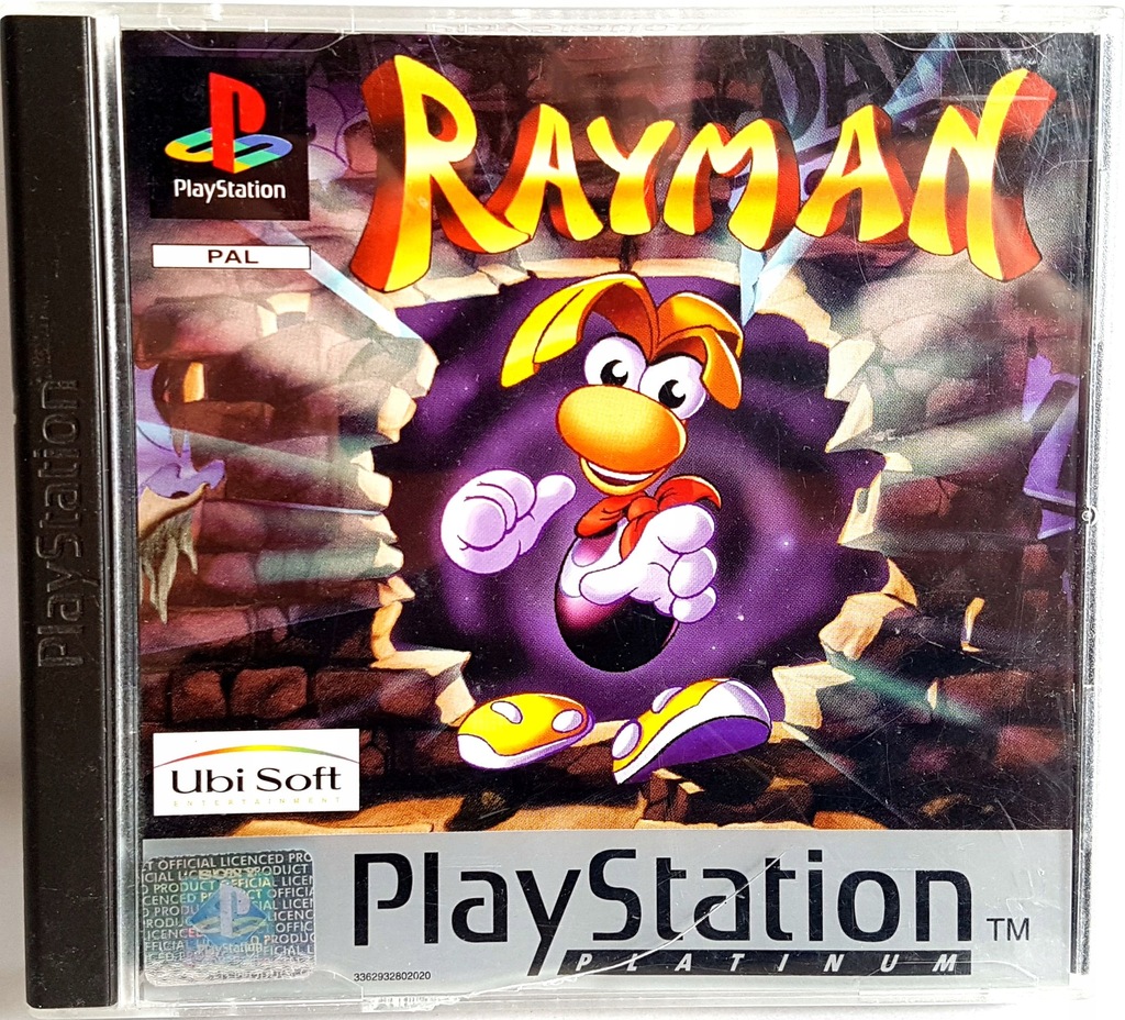 PSX RAYMAN PIERWSZA CZĘŚĆ KULTOWEJ SERII dlaDZIECI - 12432367748 ...