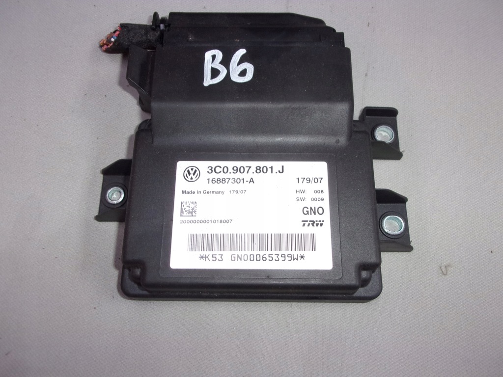 STEROWNIK HAMULCA RĘCZNEGO VW PASSAT B6 3C0907801J - 12799998949 - oficjalne archiwum Allegro