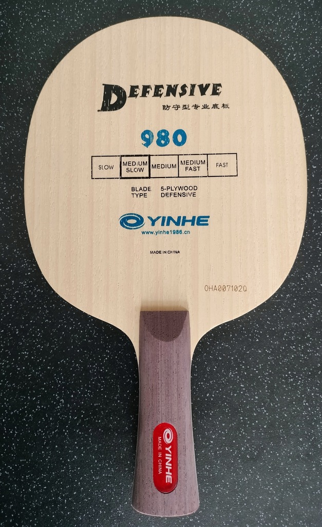 Deska defensywna Yinhe 980 Defensive tenis stołowy - 15241718535 ...