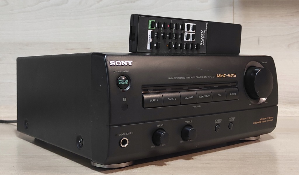 Wzmacniacz Sony MHC-EX5 - 14069296540 - oficjalne archiwum Allegro
