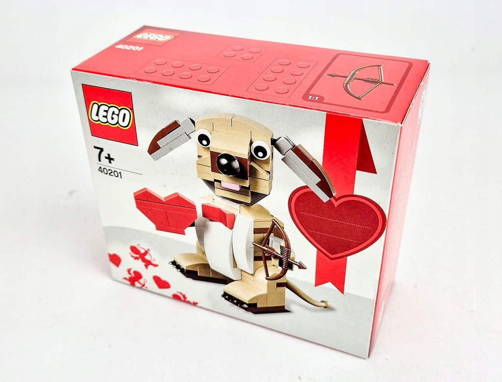LEGO 40201 Okolicznościowe - Walentynkowy piesek - 17301544788 ...