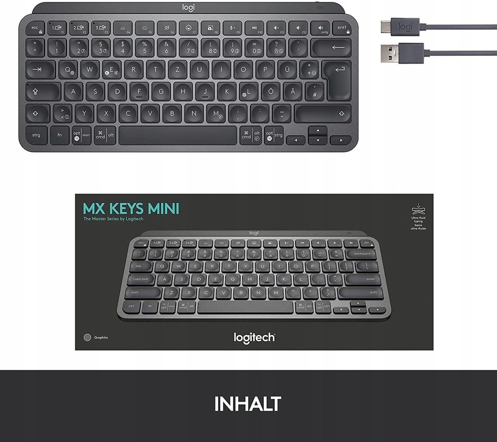 Klawiatura membranowa LOGI MX KEYS MINI - 12754384273 - oficjalne ...