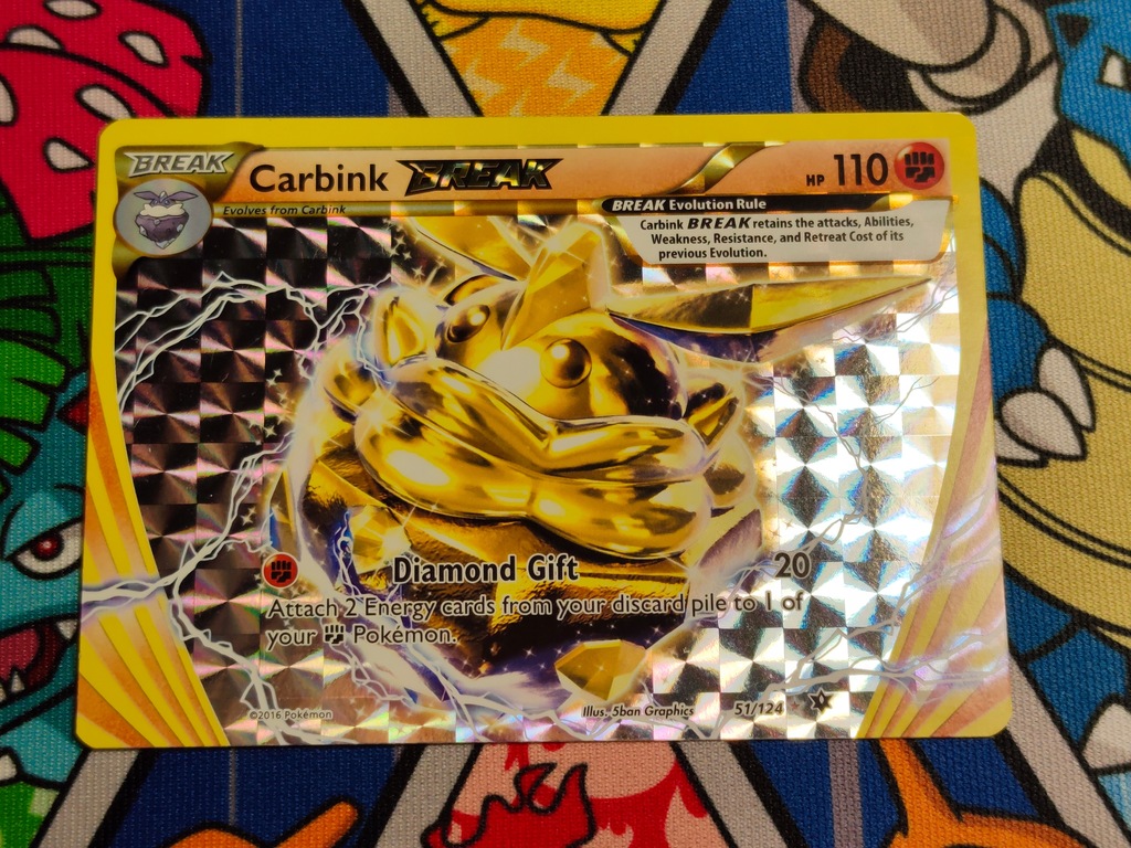 Karta Pokemon TCG Carbink BREAK (FCO 51) - 11612786076 - oficjalne ...