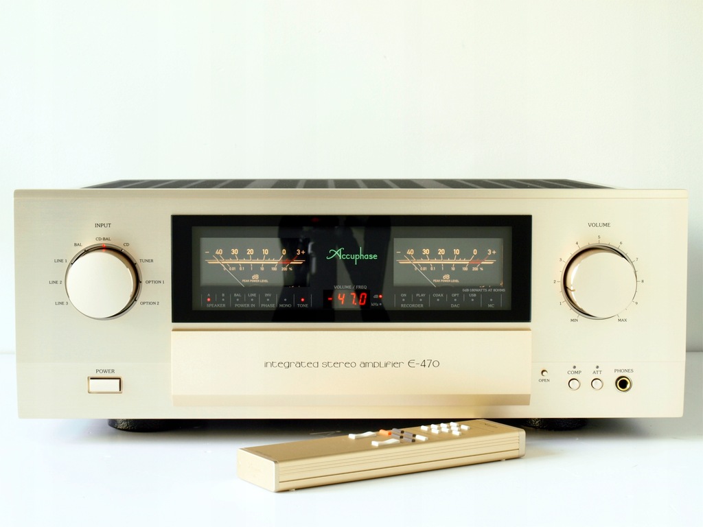 Accuphase E-470 wzmacniacz zintegrowany - 12707642838 - oficjalne ...