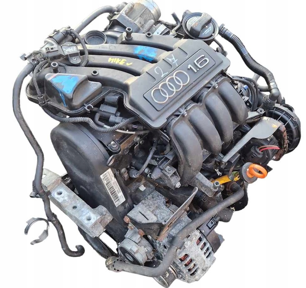 SILNIK KOMPLET 1.6 102KM BSE BGU SEAT ALTEA AUDI A3 8P GOLF V ...