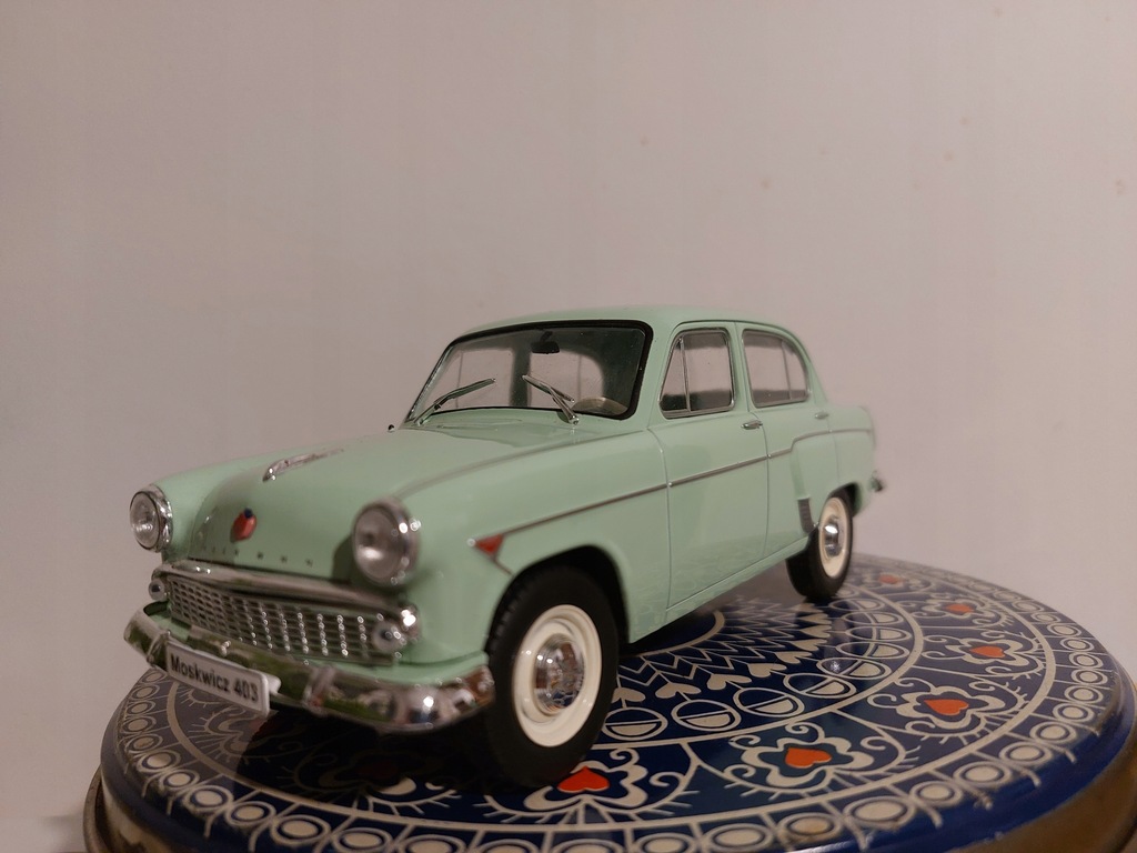 Samochody PRL-u Hachette 1:24 Moskwicz 403 - 12958687463 - oficjalne ...