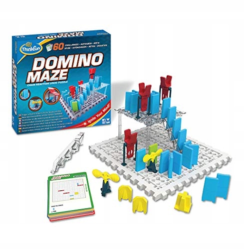 ThinkFun Domino Maze - Chain Reaction Challenge Lo - 12361288054 ...