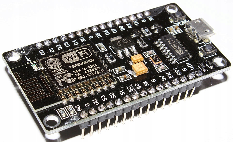 MODUŁ WIFI ESP8266 NodeMcu V3 CH340 LUA ARDUINO FV - 13544803665 - oficjalne archiwum Allegro