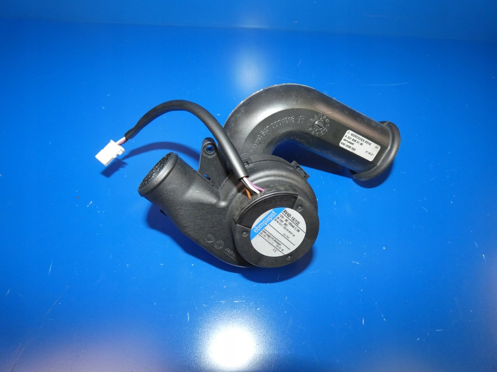 MERCEDES S W221 WENTYLATOR LICZNIKA - 12611590808 - oficjalne archiwum ...