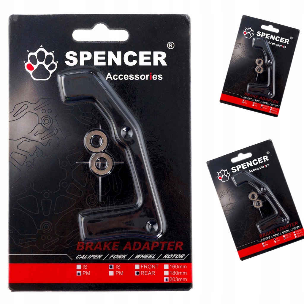 ADAPTER DO HAMULCA TARCZOWEGO SPENCER PM-IS 203 - 12461763702 ...
