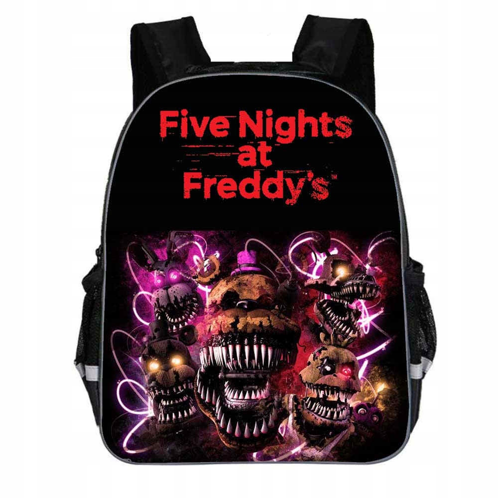 PLECAK A4 FNAF FREDDY BONNIE WODOODPORNY USB WZORY - 14085982701 ...