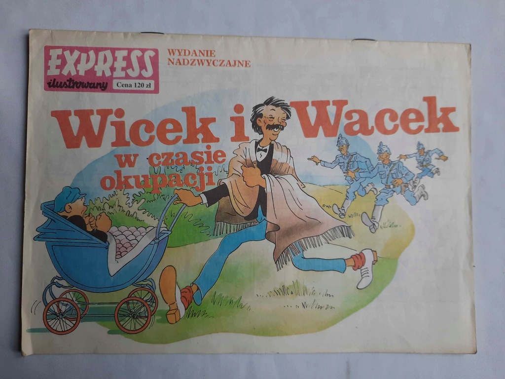 KOMIKS WICEK I WACEK W CZASIE OKUPACJI UNIKAT !!! - 14862273544 ...