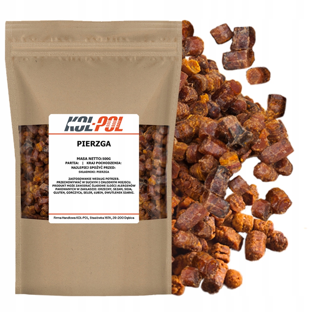 PIERZGA PSZCZELA 500g Naturalna pierzga świeża wysoka jakość Kol-Pol - 15441003900 - oficjalne ...