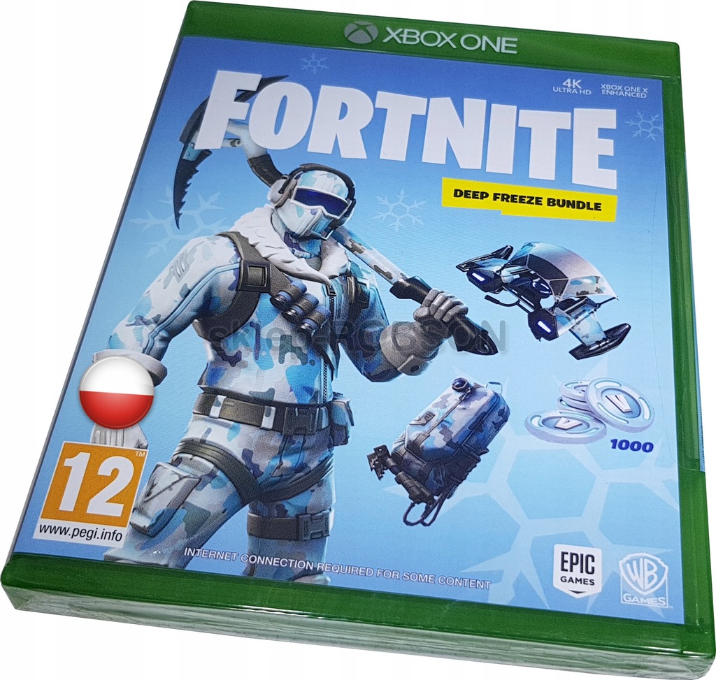FORTNITE POLARNE MROZY DEEP FREEZE XBOX ONE NOWA - 7673338995 ...