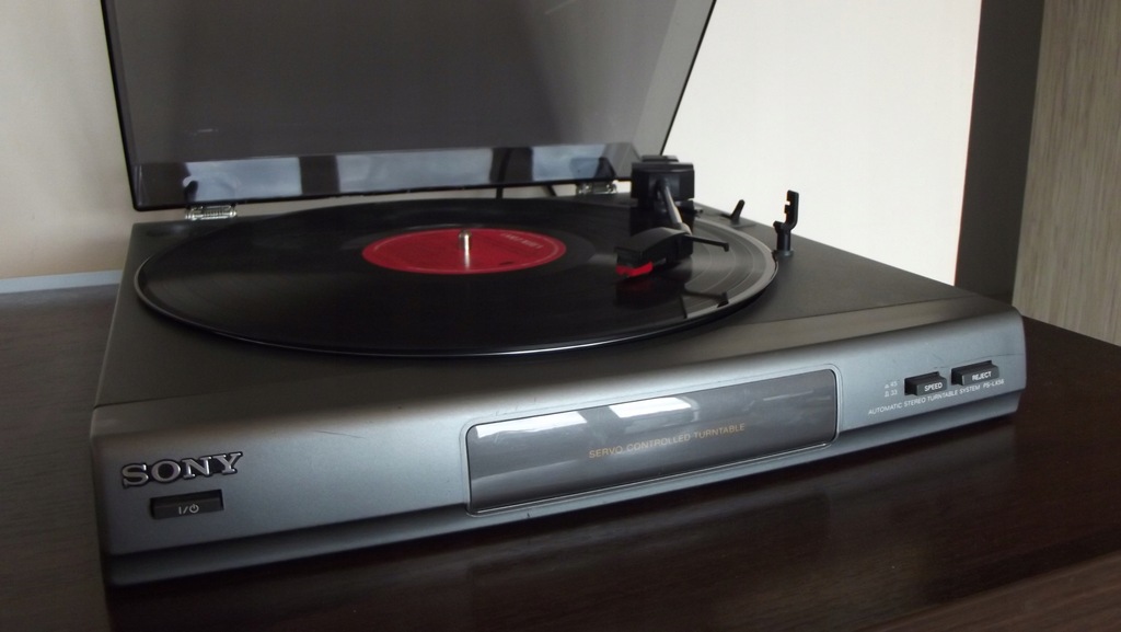 Gramofon Sony PS-LX56 czarny - 13856123456 - oficjalne archiwum Allegro
