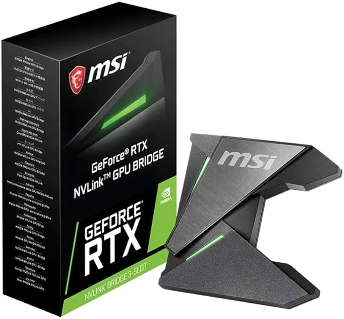 Mostek MSI GeForce RTX NVLink GPU Bridge 3-slot - 14506039414 - oficjalne archiwum Allegro