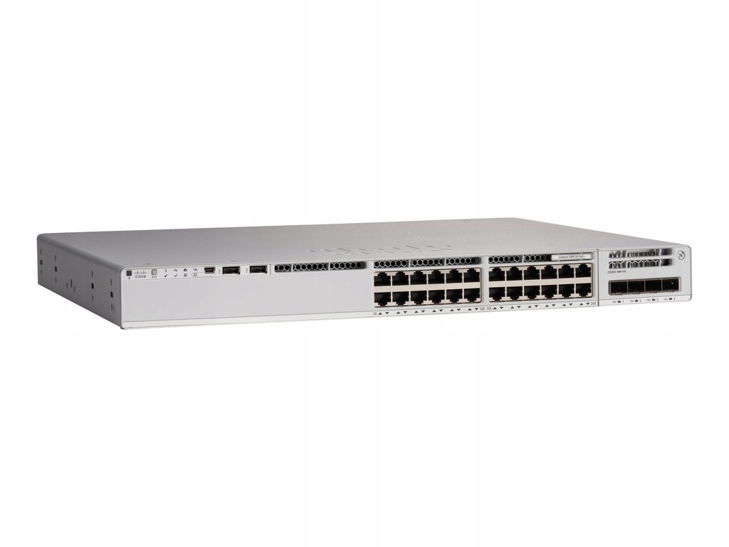 CISCO Catalyst 9200L 24-port PoE+ 4x1G uplink - 12819351233 - oficjalne ...