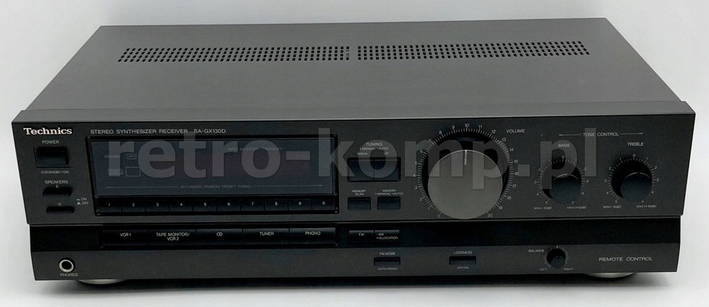 Amplituner Technics SA-GX130D Pilot RAK-SA011XH - 10533070240 ...