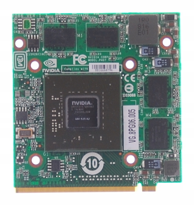 Karta graficzna NVIDIA GeForce 9500M GS VG.8PG06 - 11061048557 ...