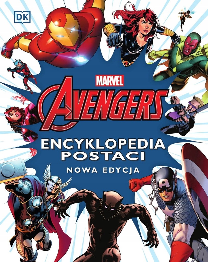 MARVEL AVENGERS ENCYKLOPEDIA POSTACI ANNA LACH - 11850833657 ...
