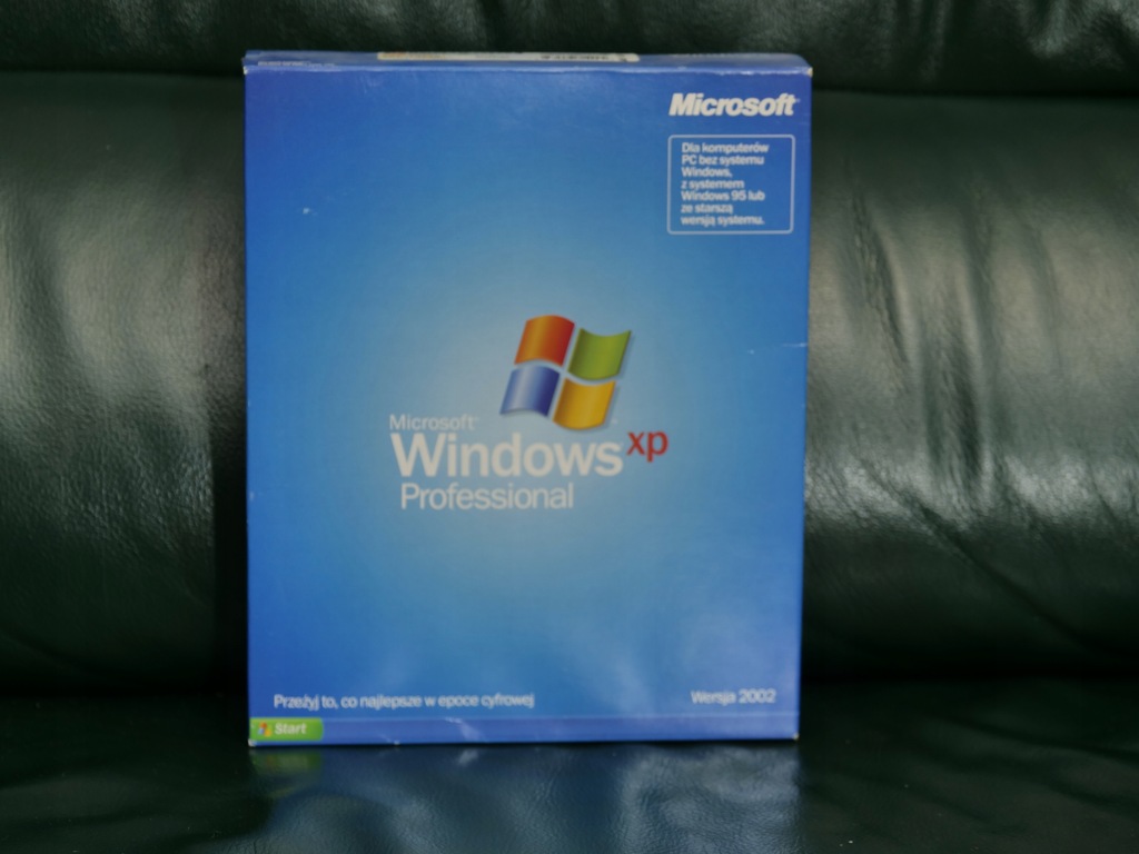 Windows XP Profesional BOX - 9965837916 - oficjalne archiwum Allegro