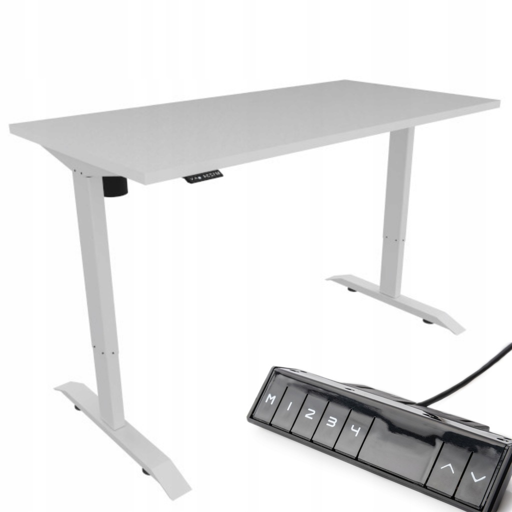 Biurko podnoszone 120 cm - regulowana wysokość - 12987718815 ...