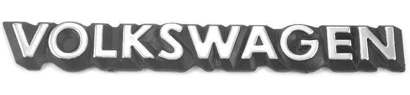 VOLKSWAGEN napis T4 VW emblemat naklejki logo znak - 7793457631 ...
