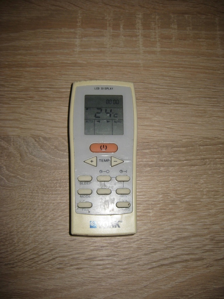 Pilot do klimatyzator YORK GZ-12B-E1 - 13640710384 - oficjalne archiwum ...