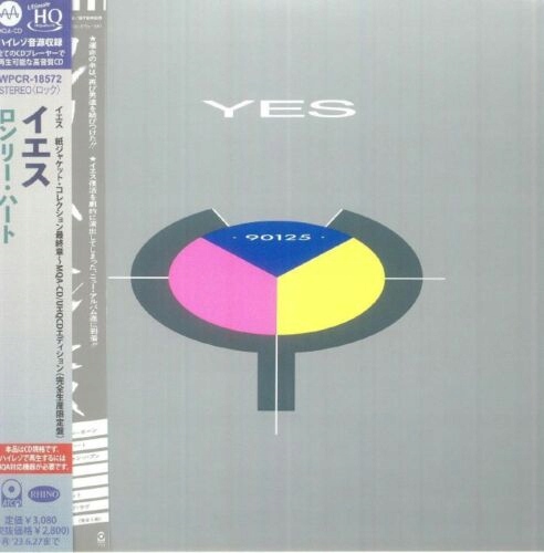 Yes 90125 CD Japan mini-lp MQA-CD/UHQCD nowa - 13571623159 - oficjalne archiwum Allegro