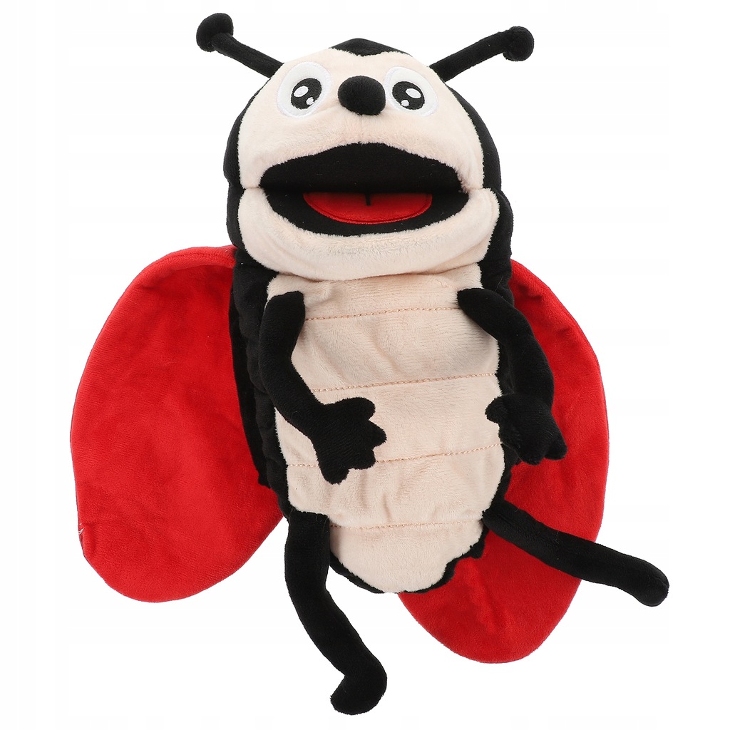 Cartoon Ladybug Hand Puppet Portable Plush - 14658309237 - oficjalne ...