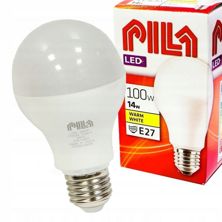Żarówka PILA LED 100W A67 E27 WW FR ND 1CT/6 - 13723790480 - oficjalne ...