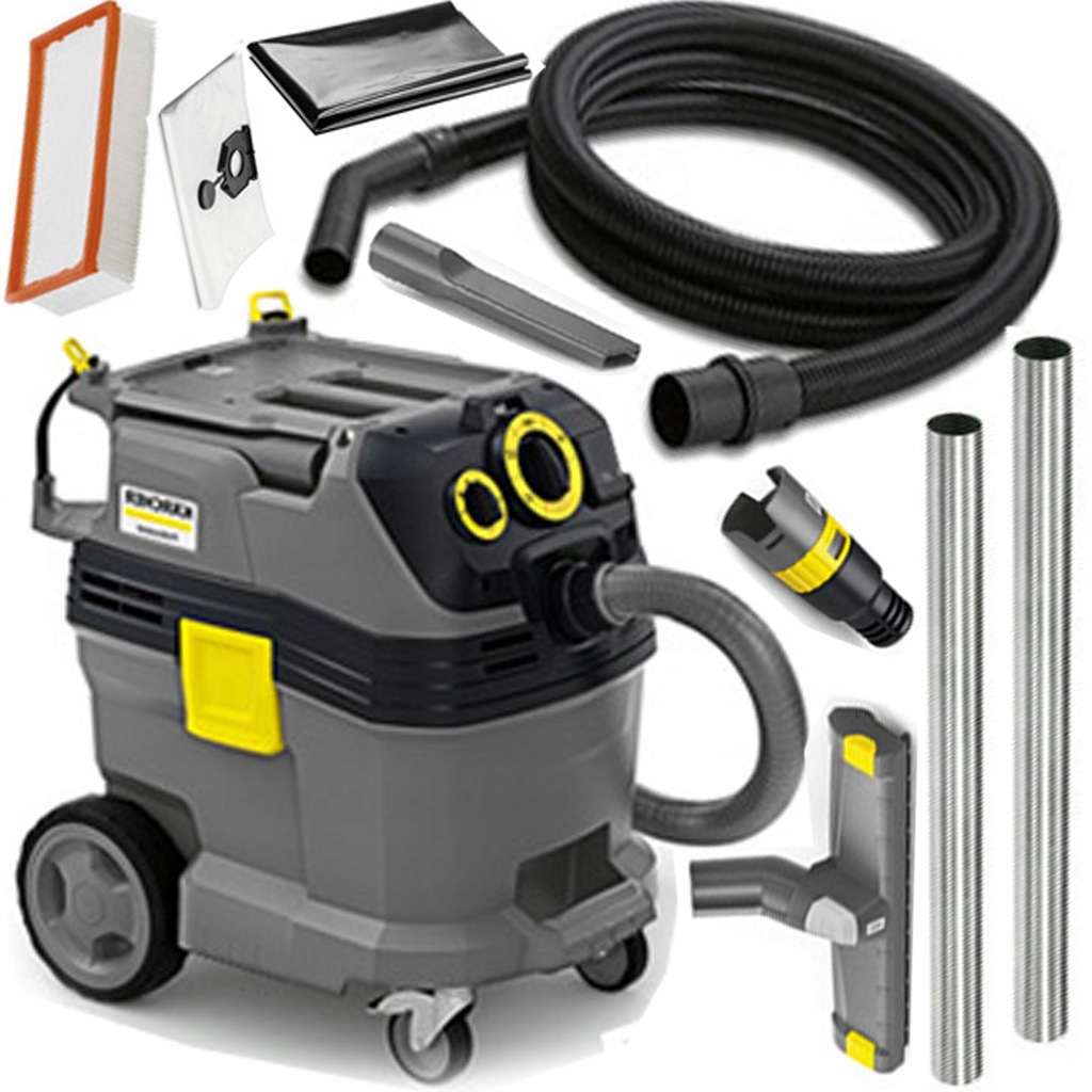 ODKURZACZ KARCHER NT 30/1 TACT TE DO GIPSU BUDOWĘ - 7631909191 - oficjalne archiwum Allegro