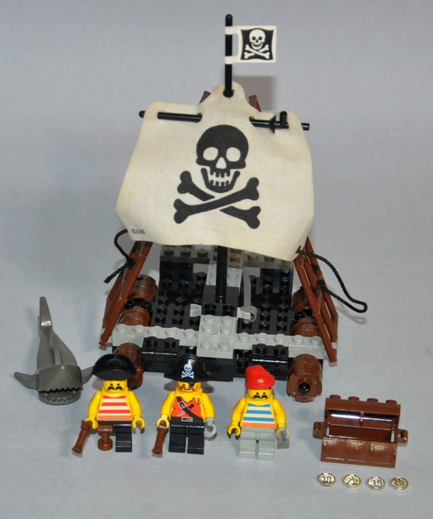 Lego Legoland System Pirates 6261 Raft Raiders - 11431988940 ...