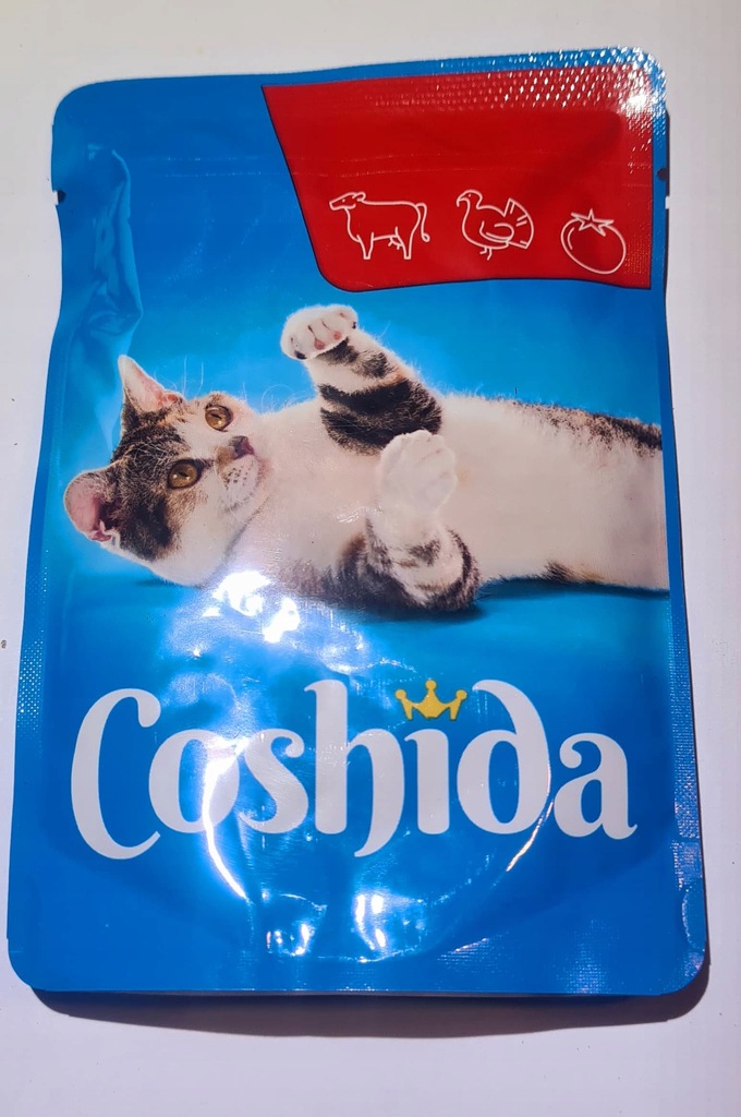 Mokra karma dla kota Coshida Wołowina Indyk pomido - 12540834079 ...