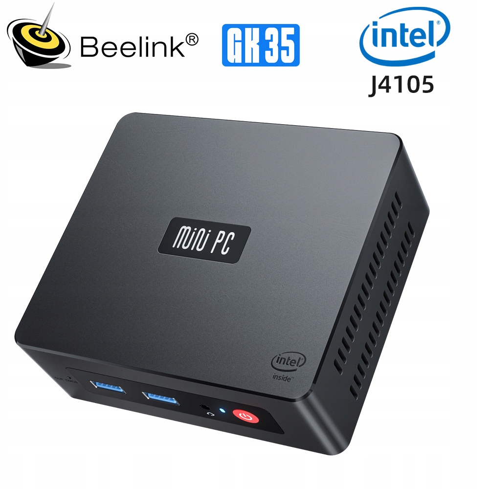 GK35 Intel Gemini Lake J4105 Windows 10 Mini PC - 13359099773 - oficjalne archiwum Allegro